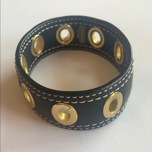 Coach | Jewelry | Coach Leather Bracelet | Poshmark